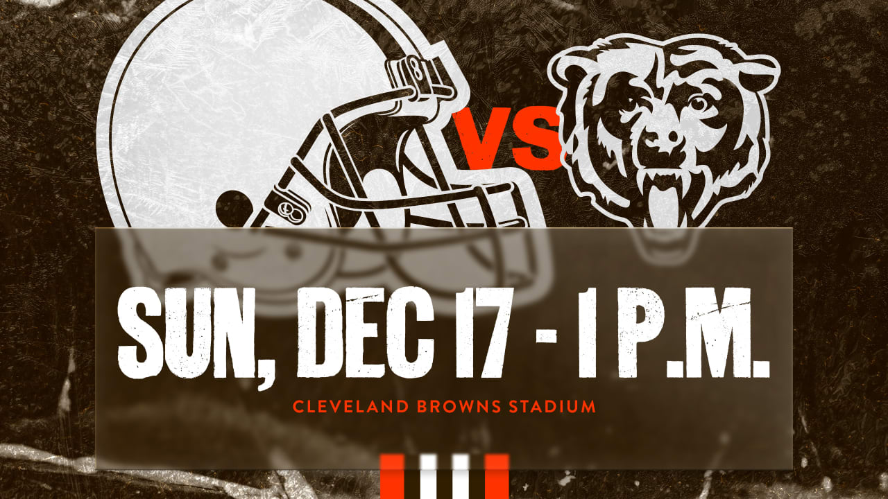 Browns announce game time against Bears in Week 15