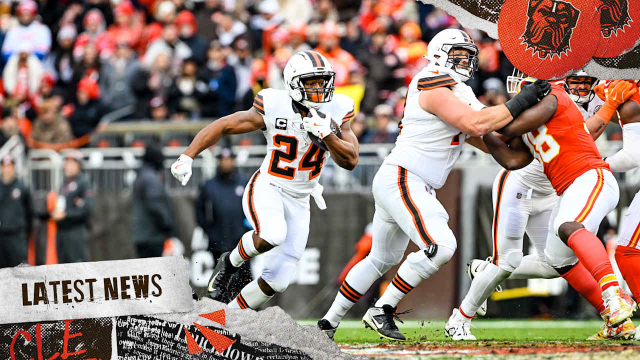 Browns RB Nick Chubb sustains broken foot