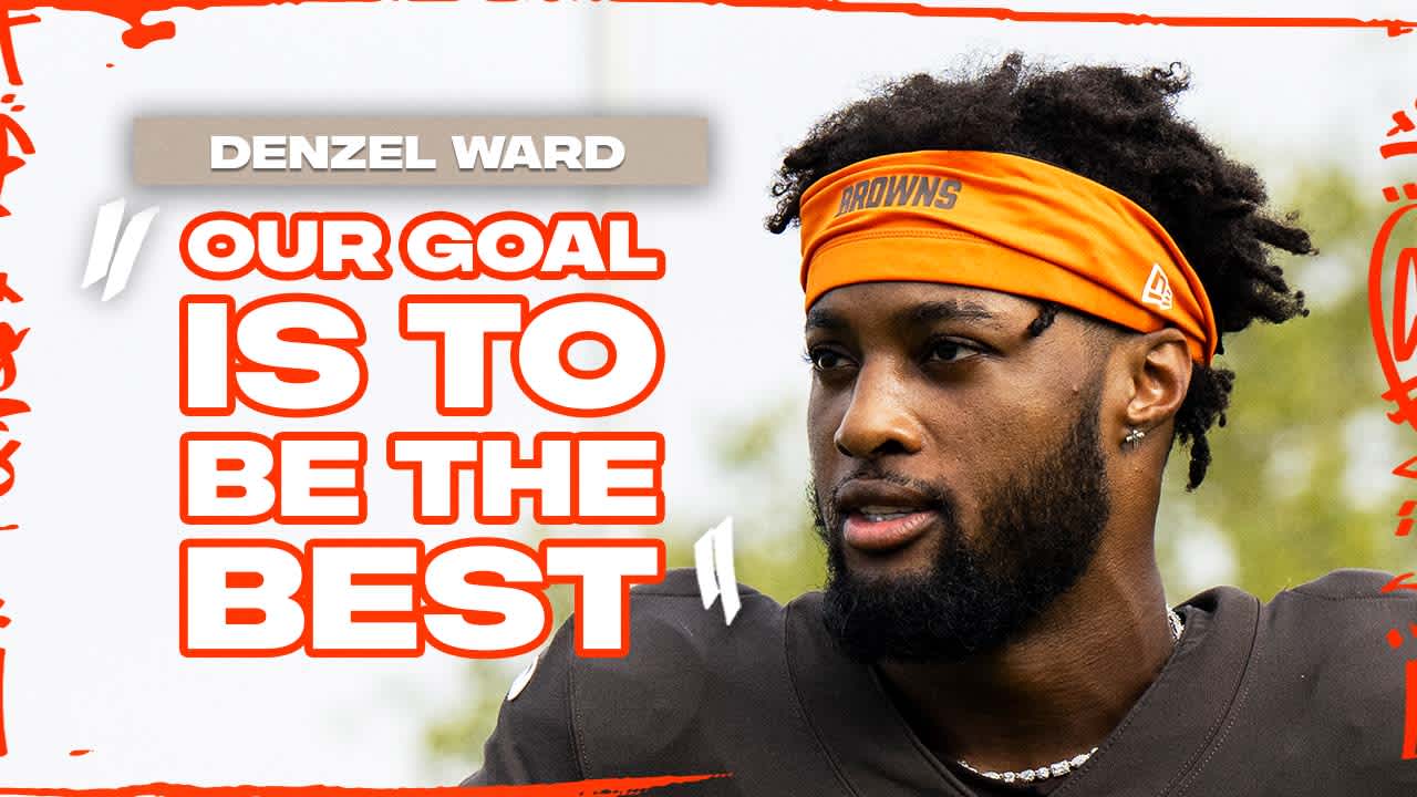 Denzel Ward Press Conference: "Our Goal Is To Be The Best"