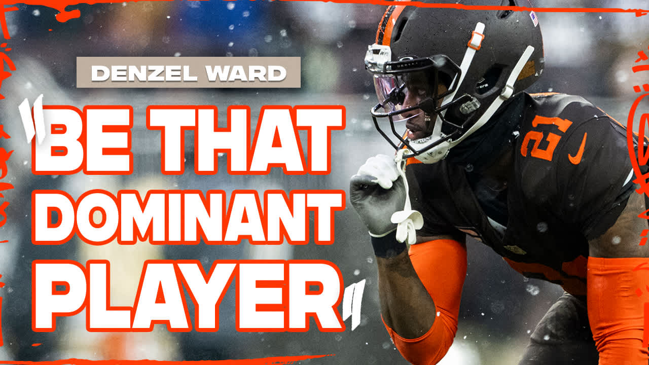 Denzel Ward Press Conference: "Be that dominant player"