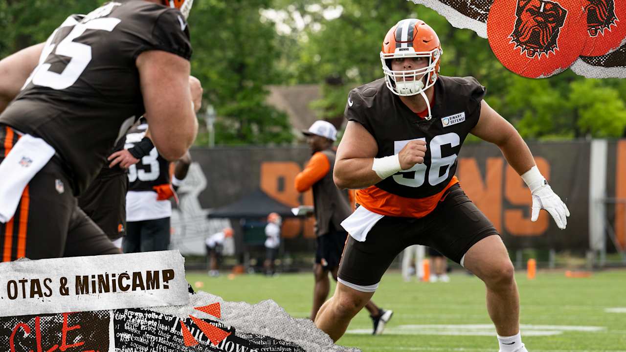 Browns Players Hit the Field for Wednesday's OTA Workout
