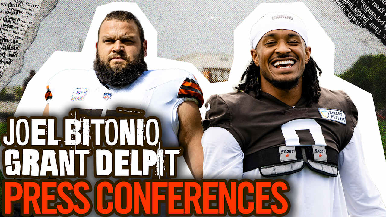 Joel Bitonio & Grant Delpit | Press Conferences