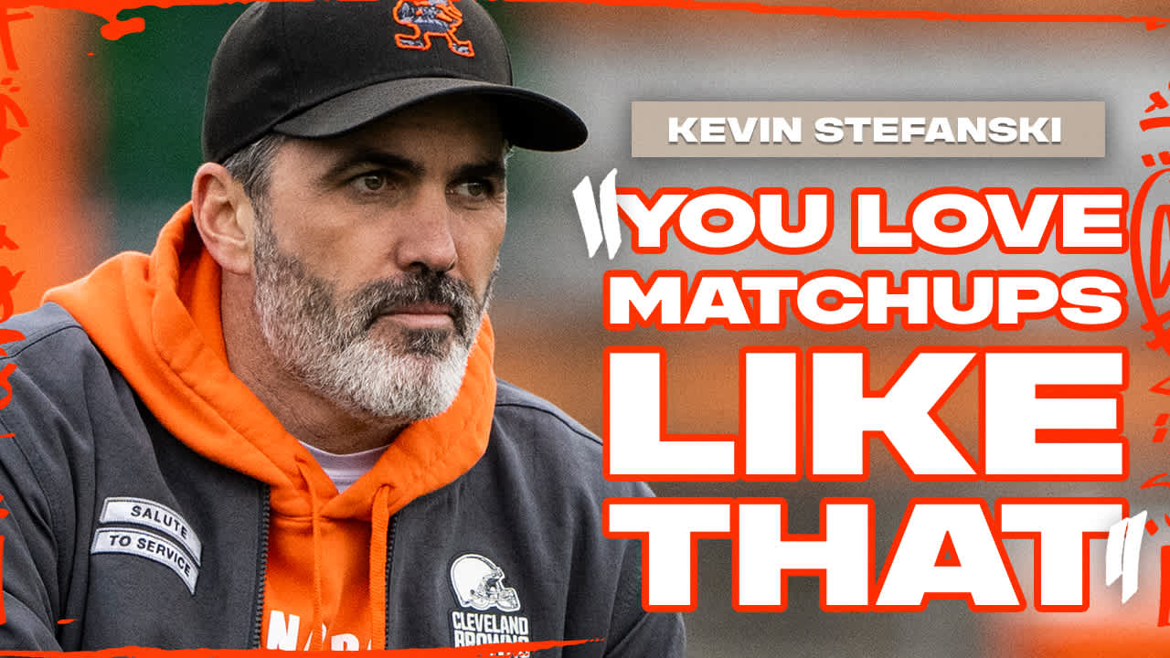 Kevin Stefanski Press Conference: "You love matchups like that"