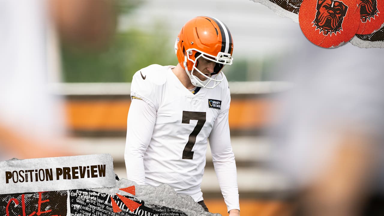 2025 Browns' Specialists Preview: Photos of Dustin Hopkins, Corey ...