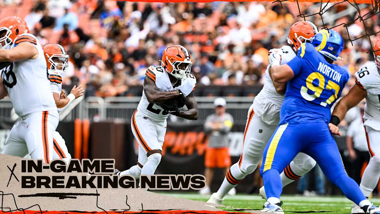 Pierre Strong Jr. questionable to return against the Rams