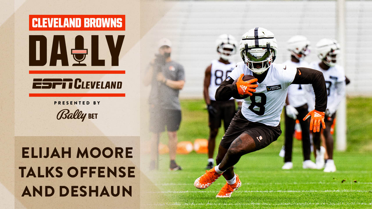 Elijah Moore Talks Offense and Deshaun | Cleveland Browns Daily | 8-1-24