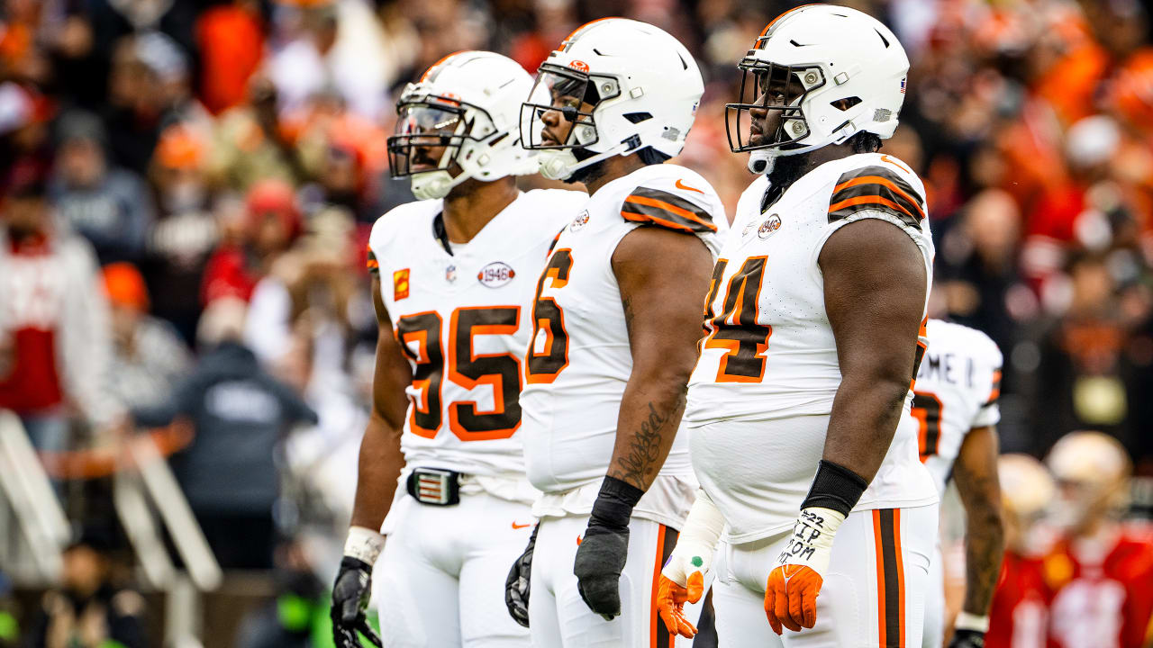 Browns talented front seven against Ravens NFL best run game