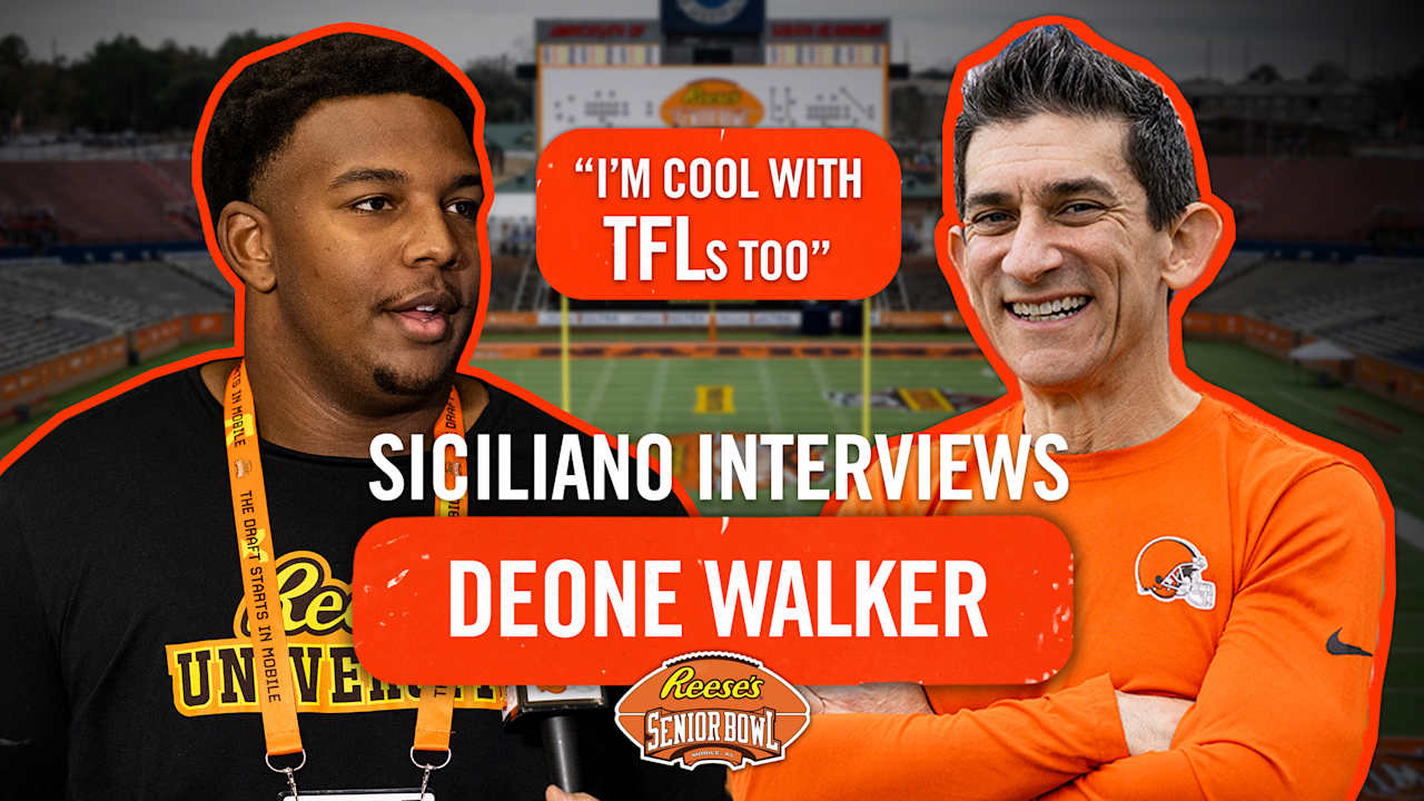 Exclusive Interview with Kentucky DL Deone Walker | Reese's Senior Bowl