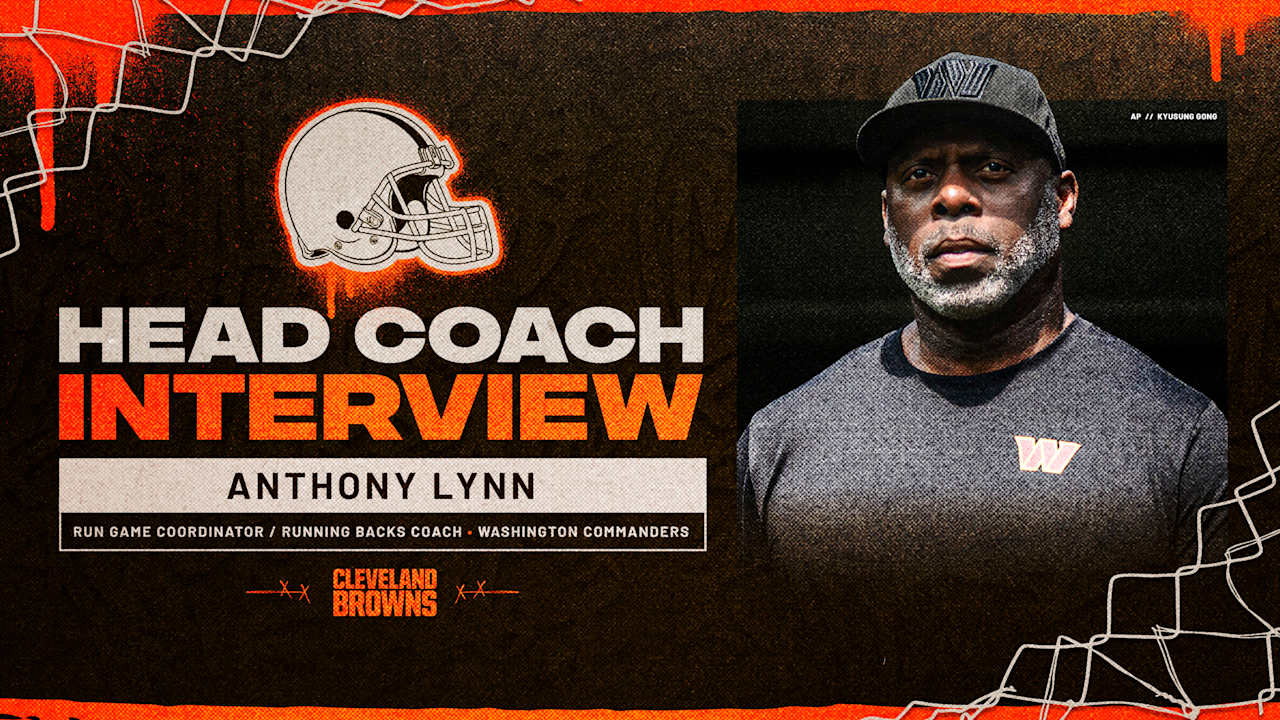 Browns interview Commanders run game coordinator/running backs coach ...
