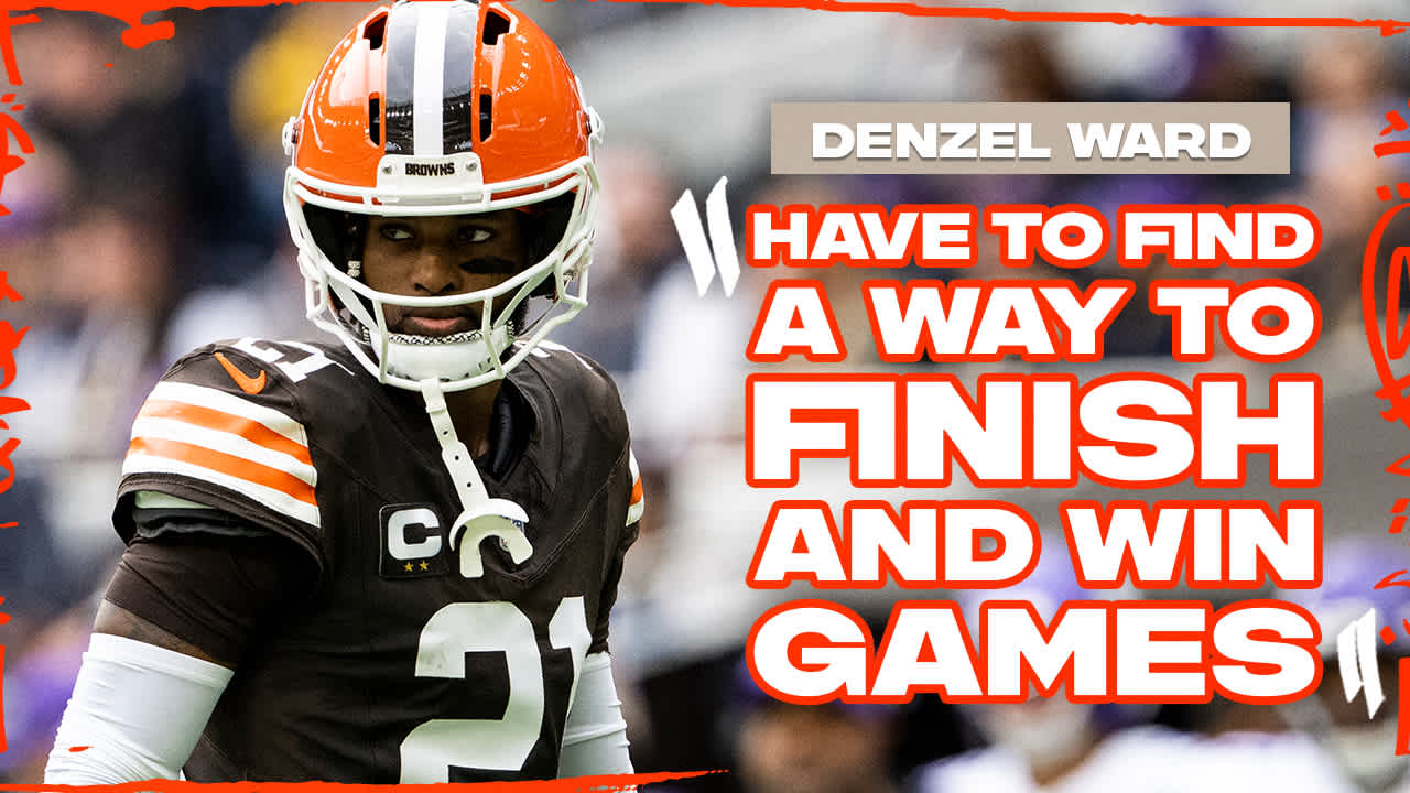 Denzel Ward Press Conference: "Have to find a way to finish and win games"