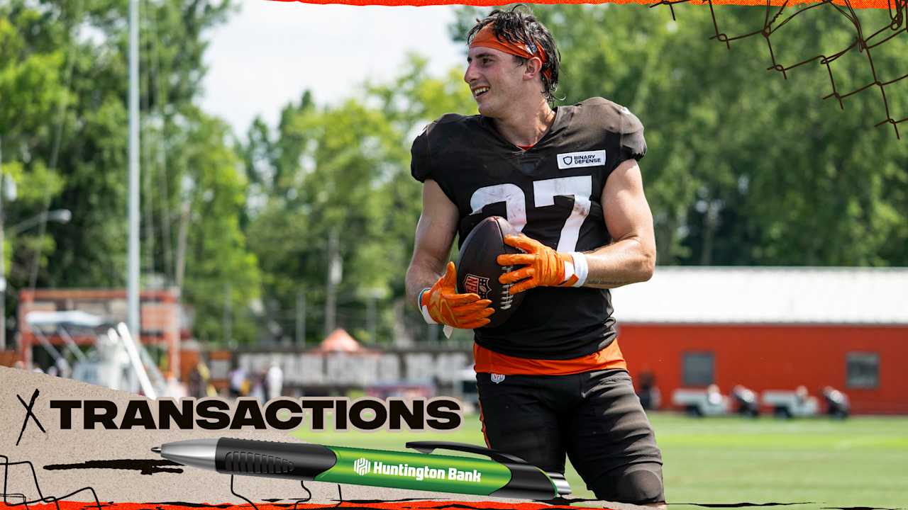 Browns sign Luke Floriea to the practice squad