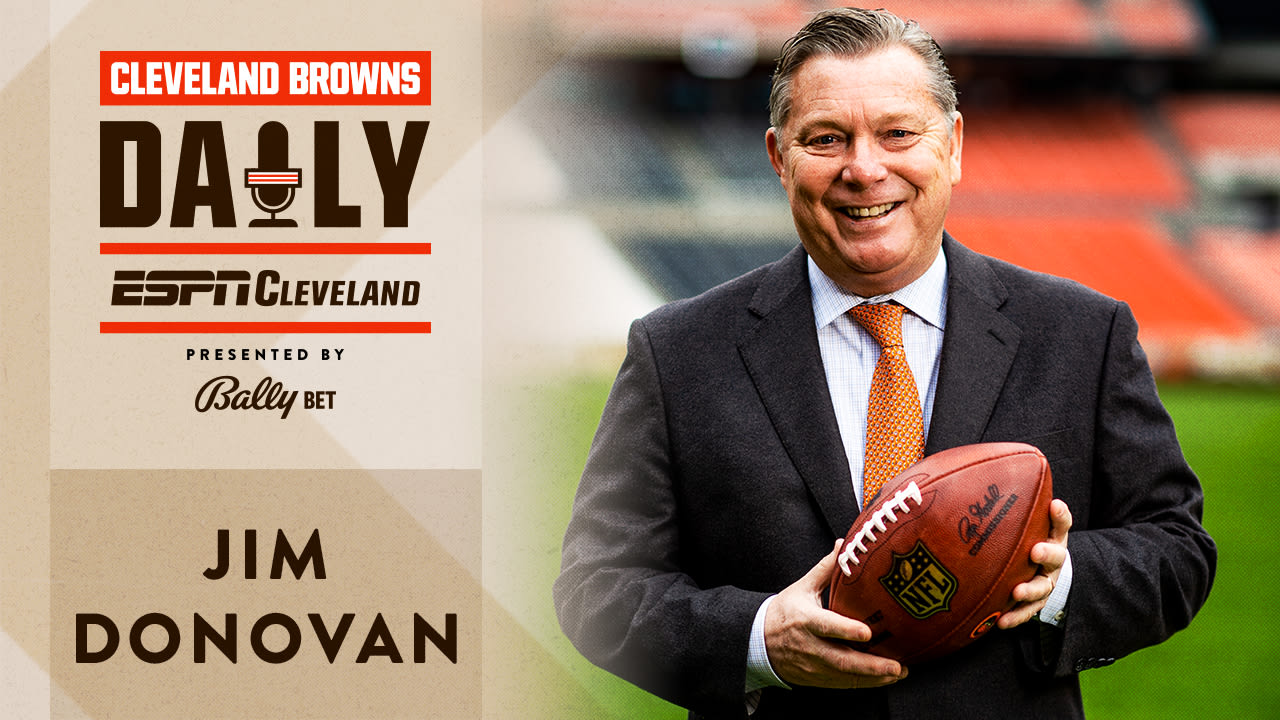 The Voice of the Browns Jim Donovan Joins the Show | Cleveland Browns ...