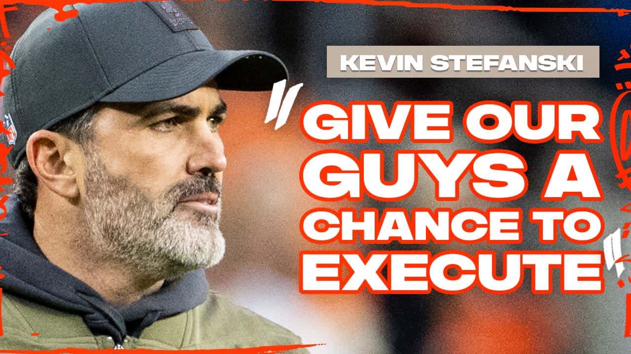 Kevin Stefanski Press Conference: "Give our guys a chance to execute"