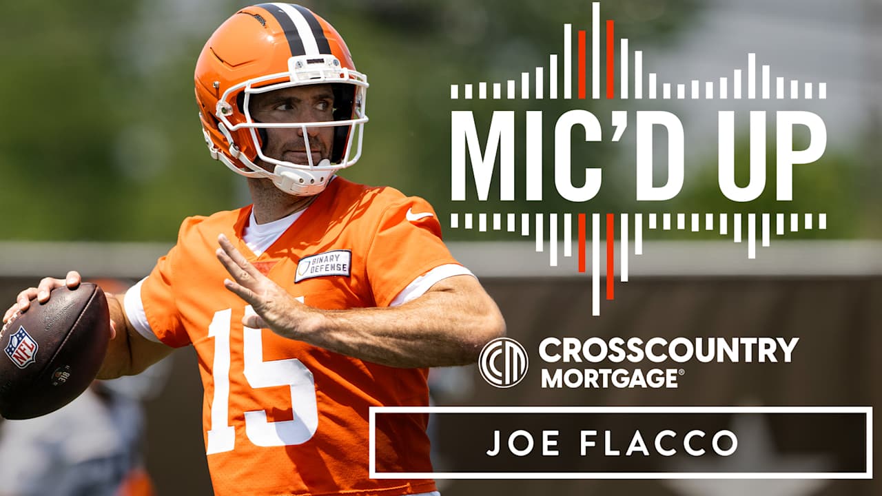 Joe Flacco Mic'd Up: Training Camp Day 1