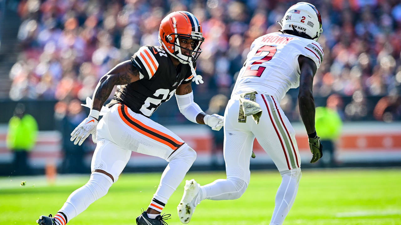 "I take every matchup personal": Denzel Ward performance against Cardinals