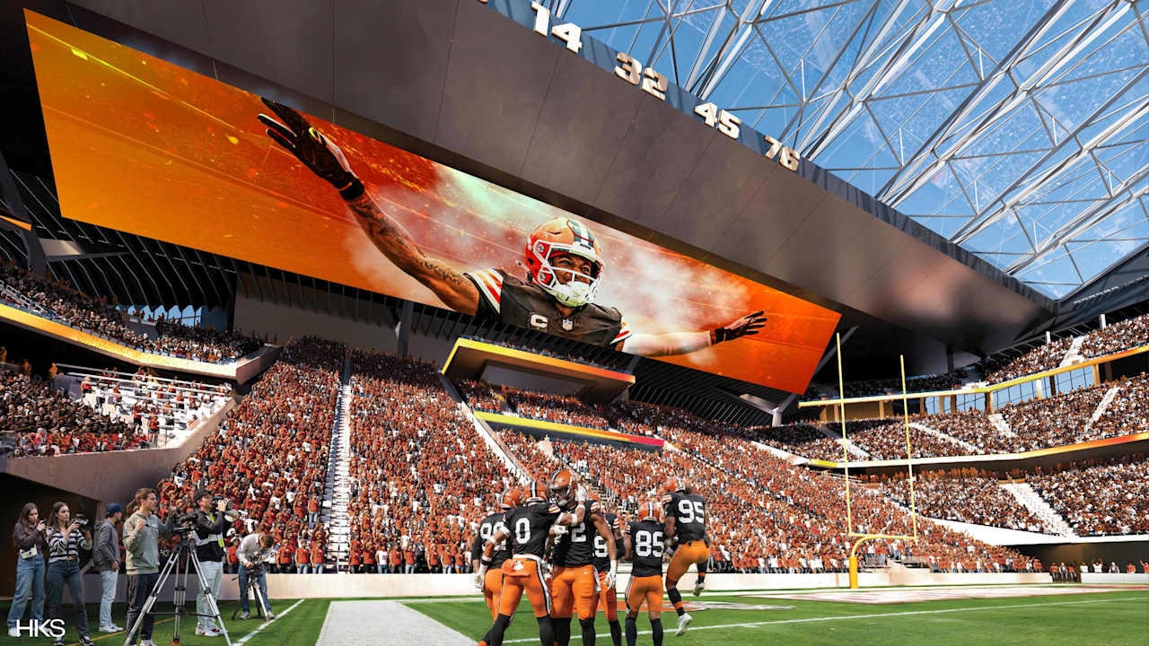 Photos: Latest renderings of the new enclosed Huntington Bank Field