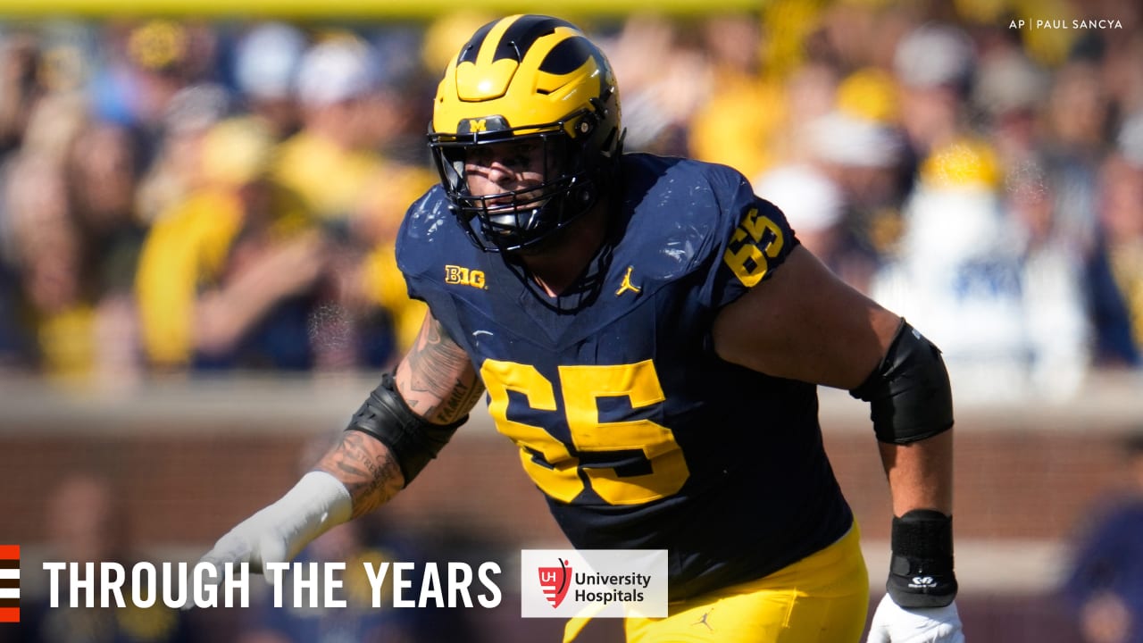 Photos: 3rd-Round Pick Zak Zinter Through the Years