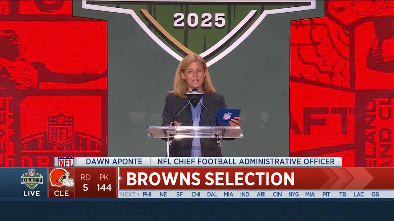 Browns select Shedeur Sanders with No. 144 pick in 2025 draft