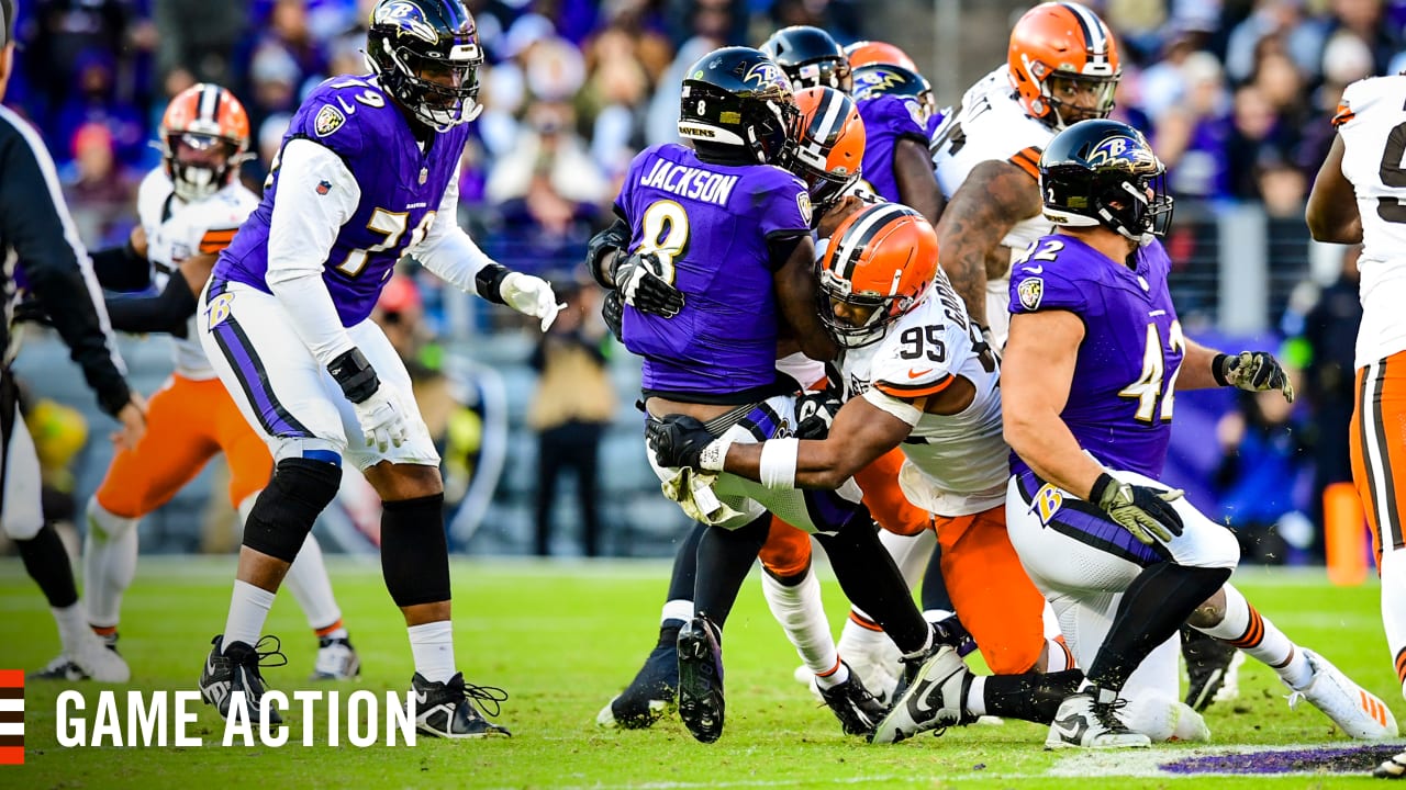 Photos: Week 10 - Browns at Ravens Game Action