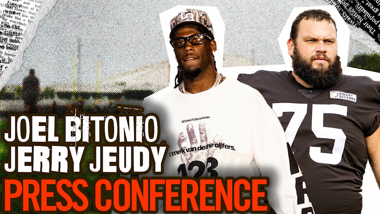 Jerry Jeudy & Joel Bitonio | Press Conference