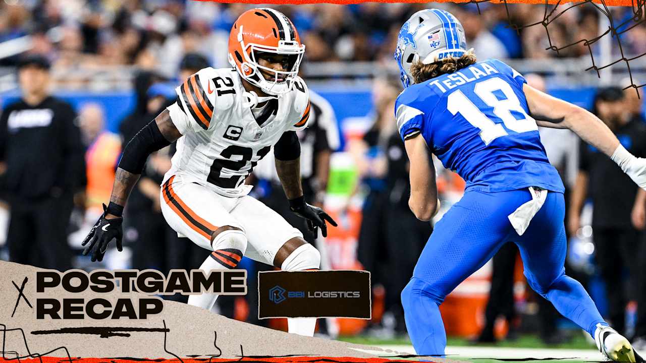 Lions 34, Browns 10 | Final Score, Stats & Game Recap
