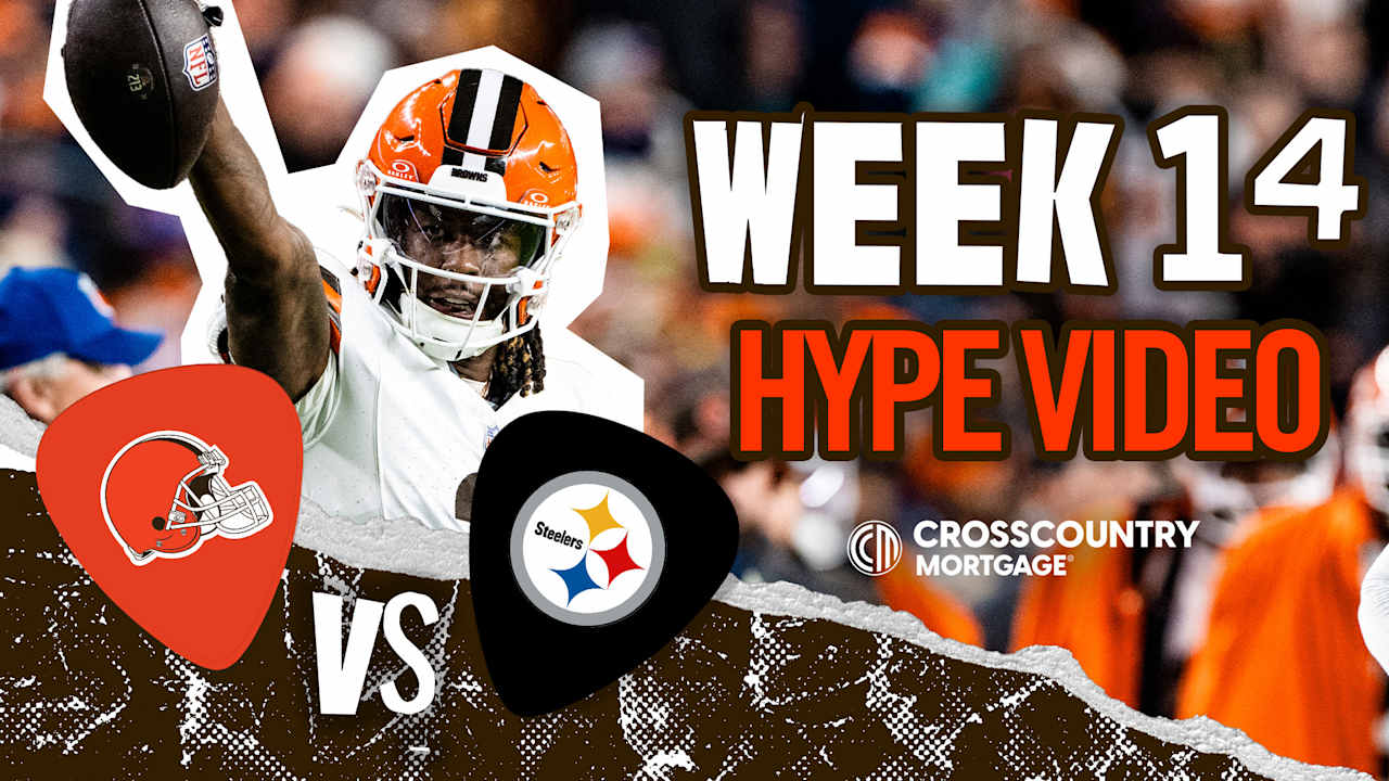 The rivalry is back! | Browns vs. Steelers Week 14 Hype Video
