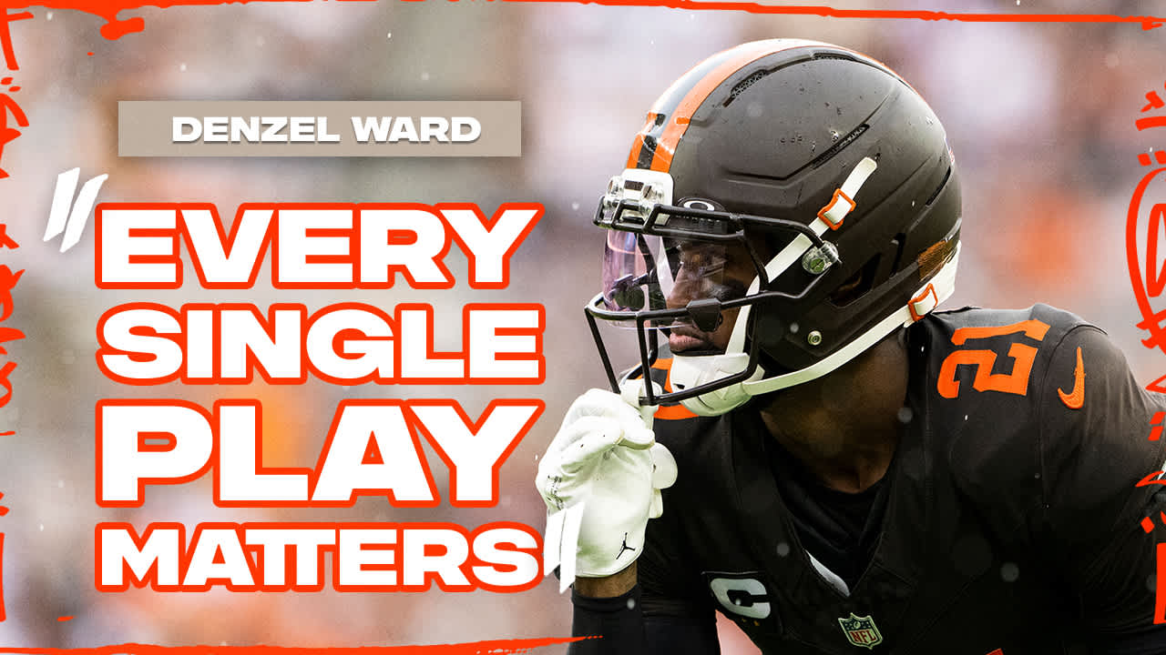 Denzel Ward Press Conference: "Every Single Play Matters"