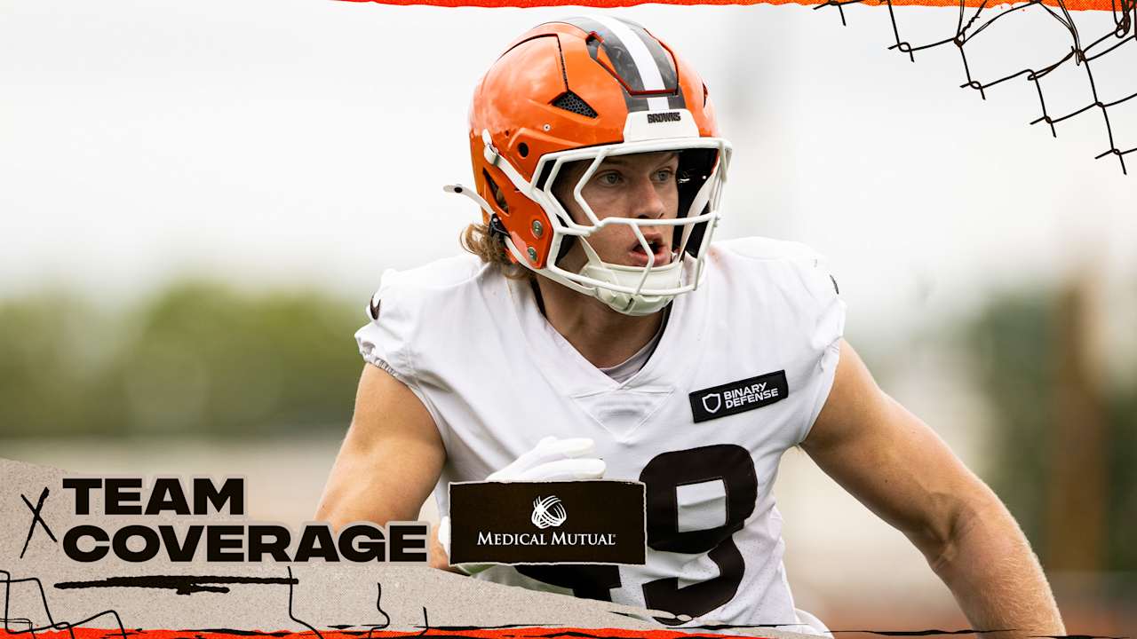 Carson Schwesinger to wear the green dot in the Browns season opener