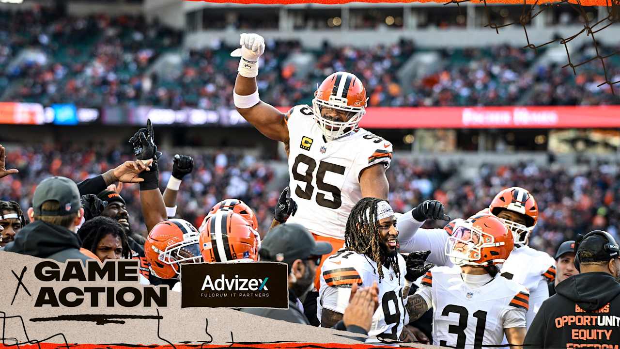 In-Game Highlights from 2025 Browns vs. Bengals Week 18