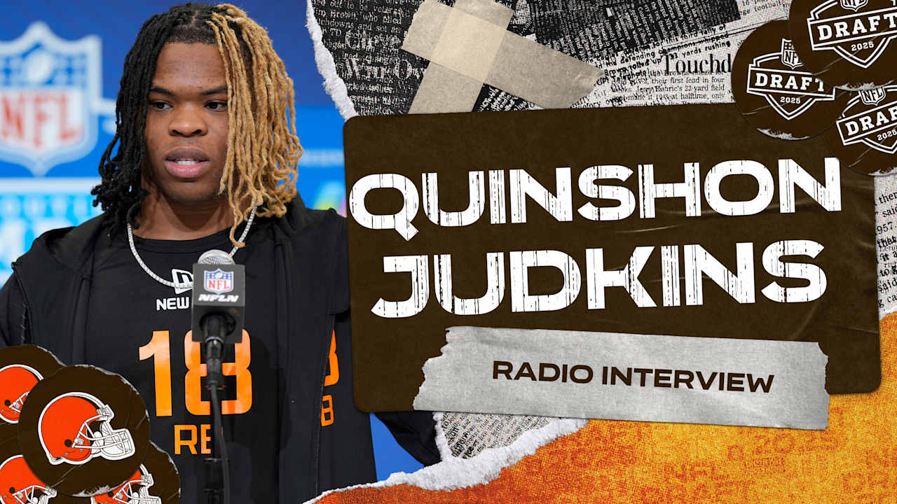 Quinshon Judkins Exclusive Interview - Cleveland Browns Draft Show - 4. ...