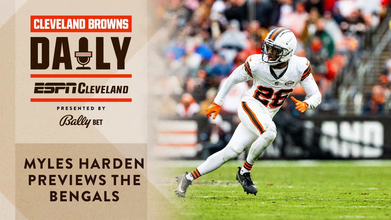 Myles Harden Previews the Bengals | Cleveland Browns Daily | 12-20-24