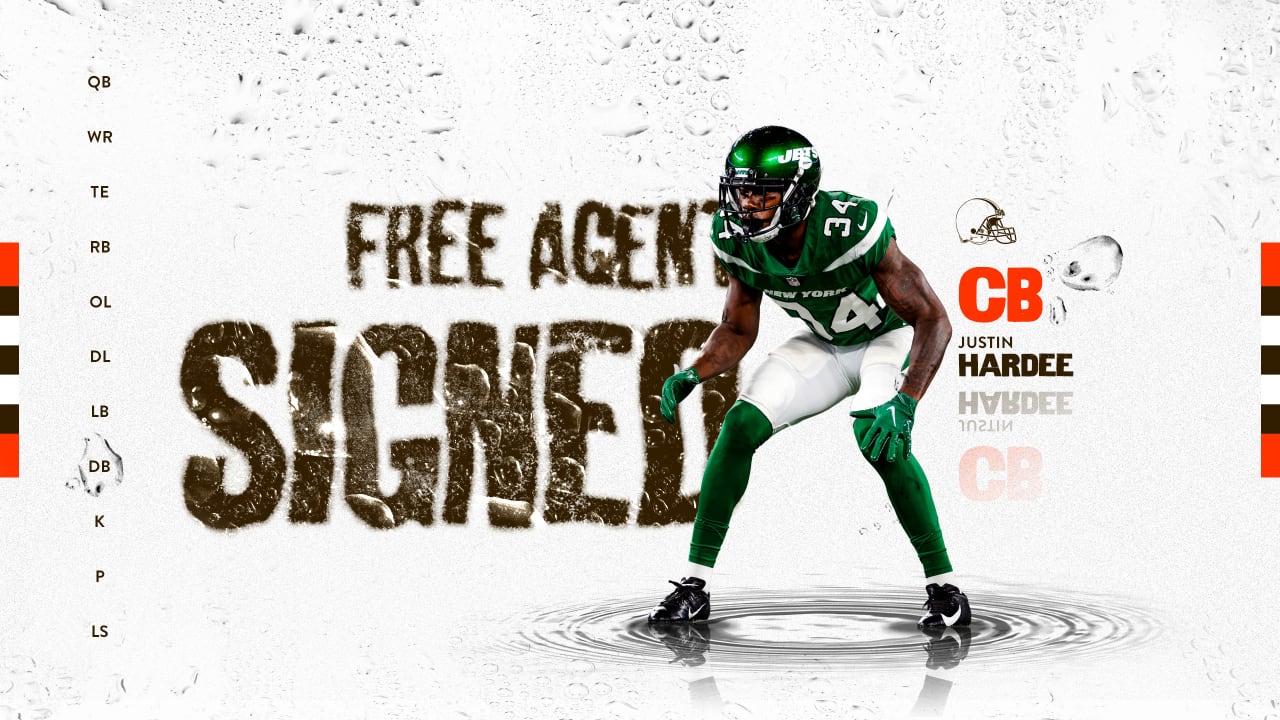 CB Justin Hardee Sr. signs with the Browns