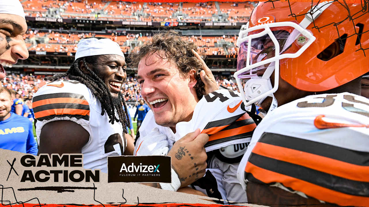 In-Game Highlights from 2025 Browns vs. Rams Preseason Week 3