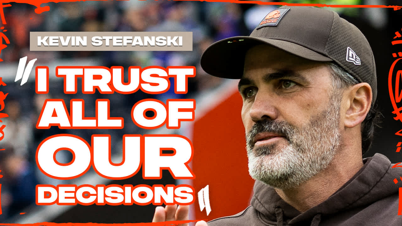 Kevin Stefanski Press Conference: "I trust all of our decisions"