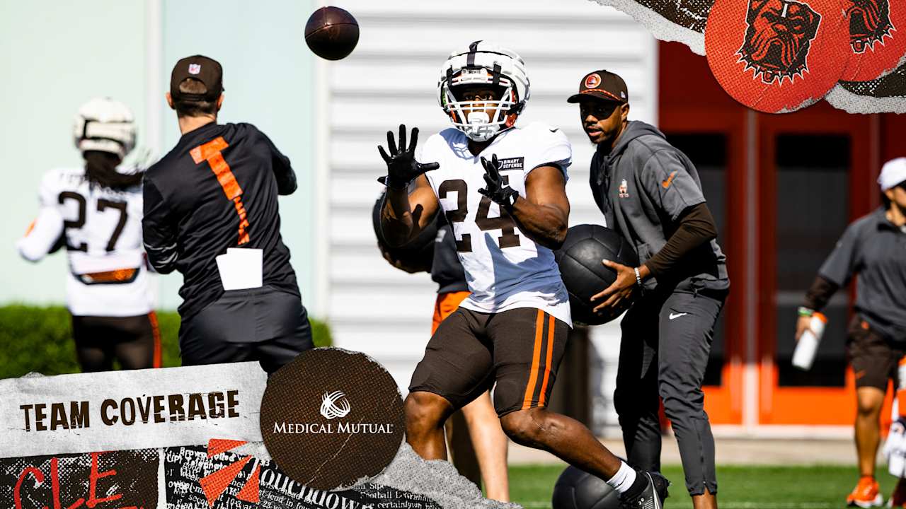 Browns RB Nick Chubb reflects on return to practice