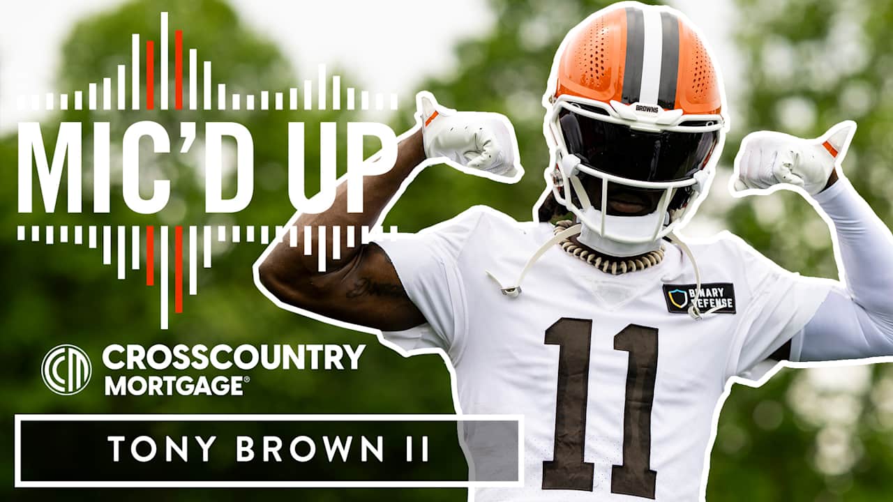 Tony Brown II Mic'd Up: OTAs Day 4