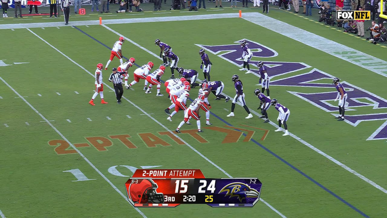 Deshaun Watson's two-point-conversion run makes it a 24-17 game