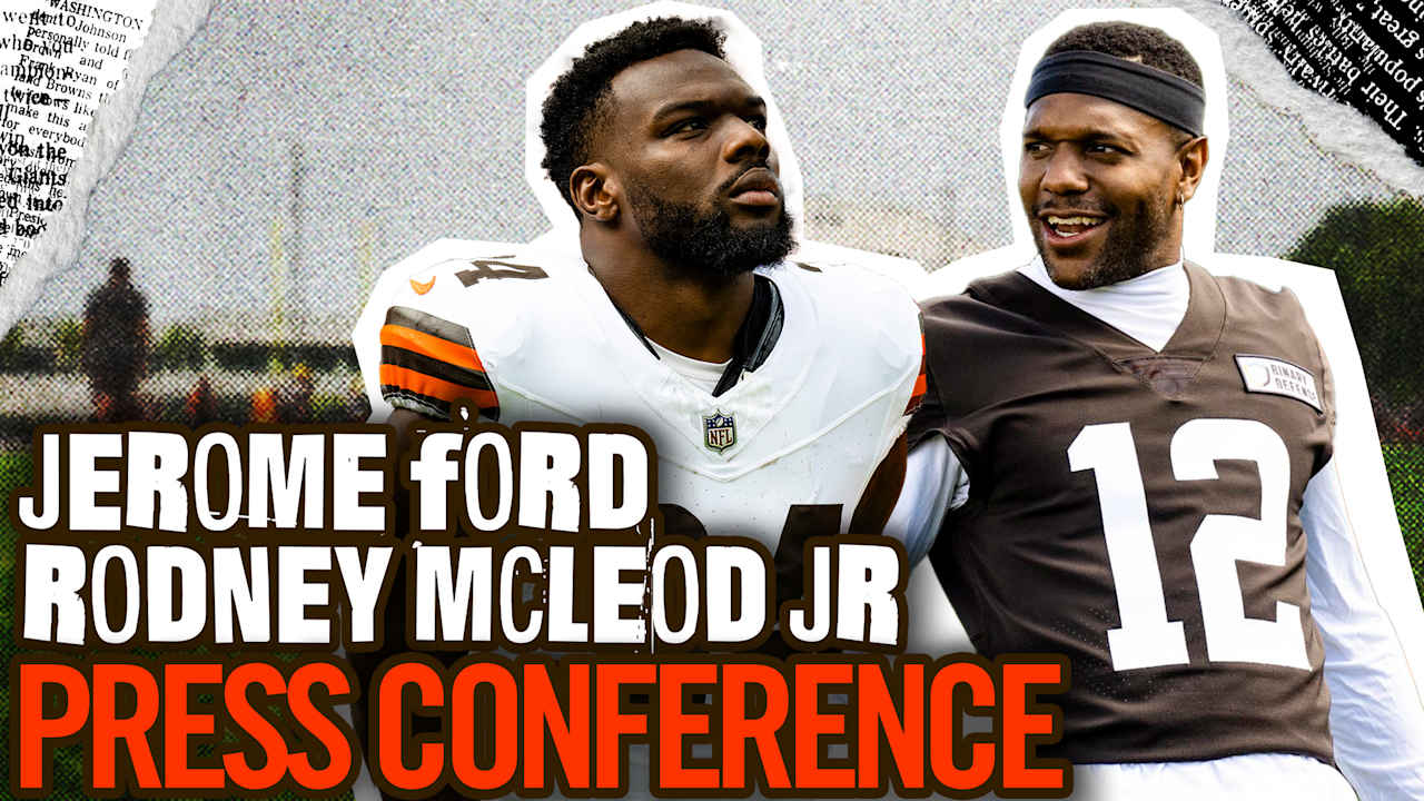 Jerome Ford & Rodney McLeod Jr. | Press Conferences
