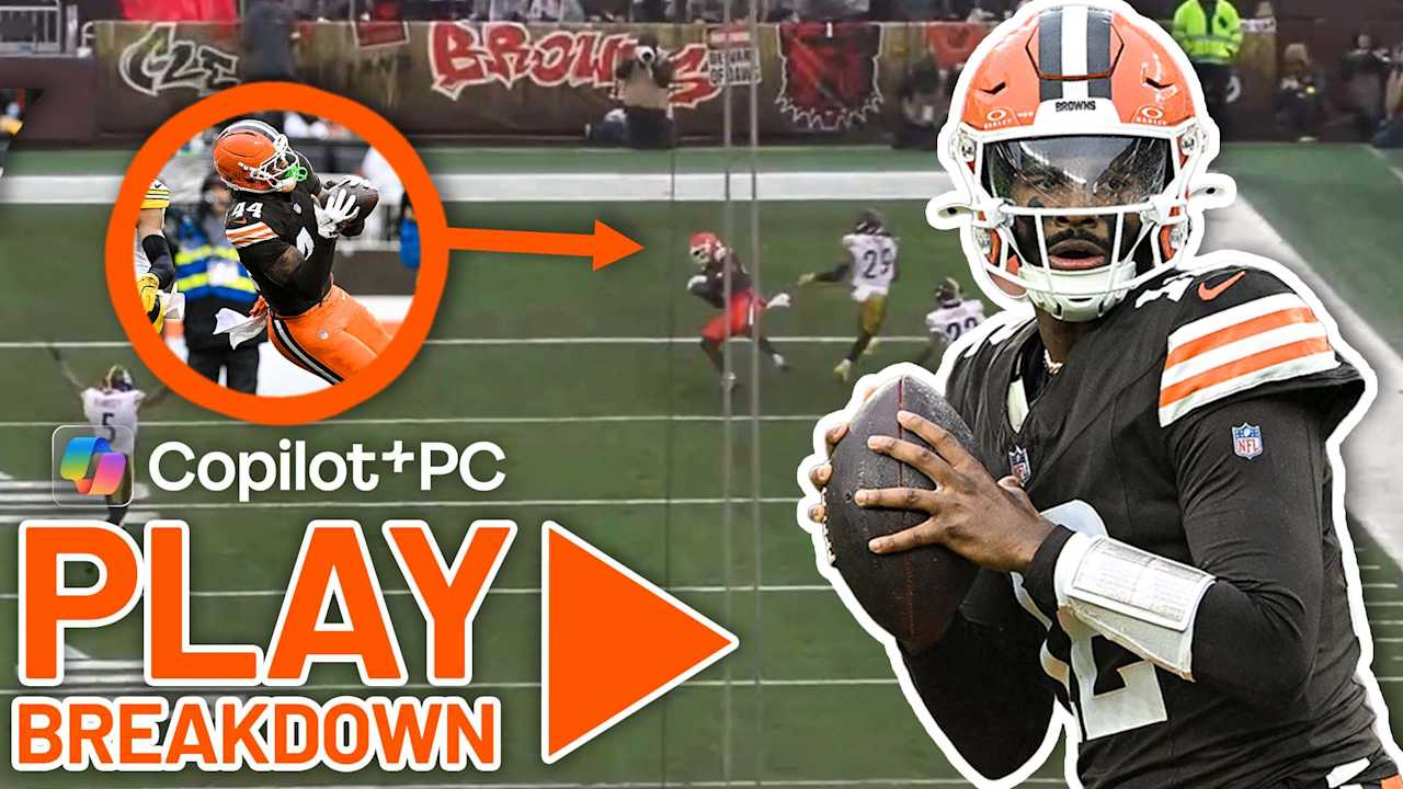 Shedeur Sanders' TD Pass to Harold Fannin Jr. against the Steelers ...