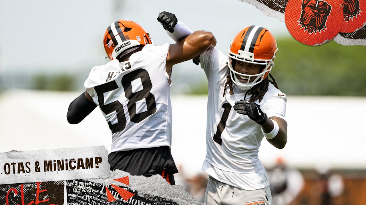 Browns Players Hit the Field for Tuesday's OTA Workout