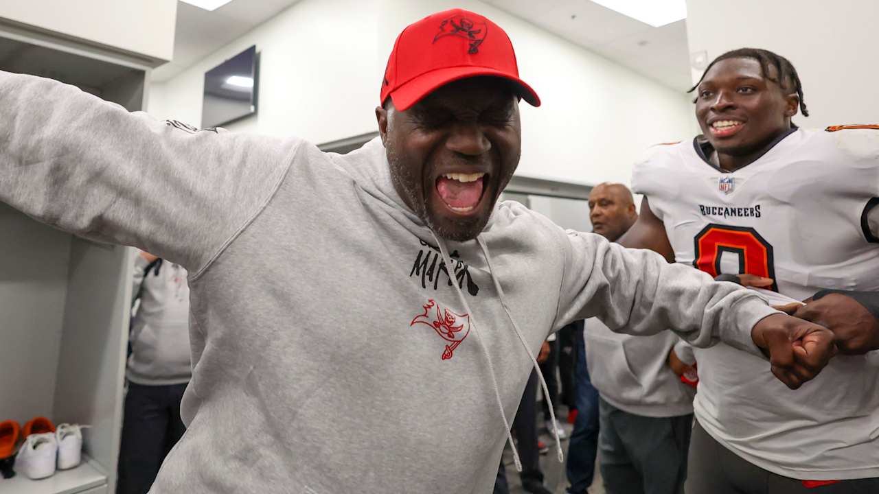 Watch as Tampa Bay Buccaneers Head Coach Todd Bowles & LB Lavonte David ...
