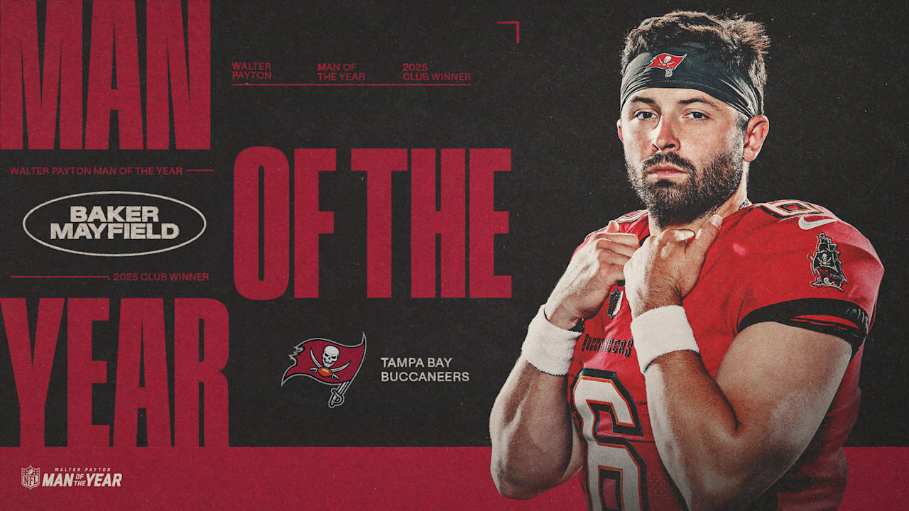 Tampa Bay Buccaneers Baker Mayfield Nominated For Walter Payton NFL Man ...