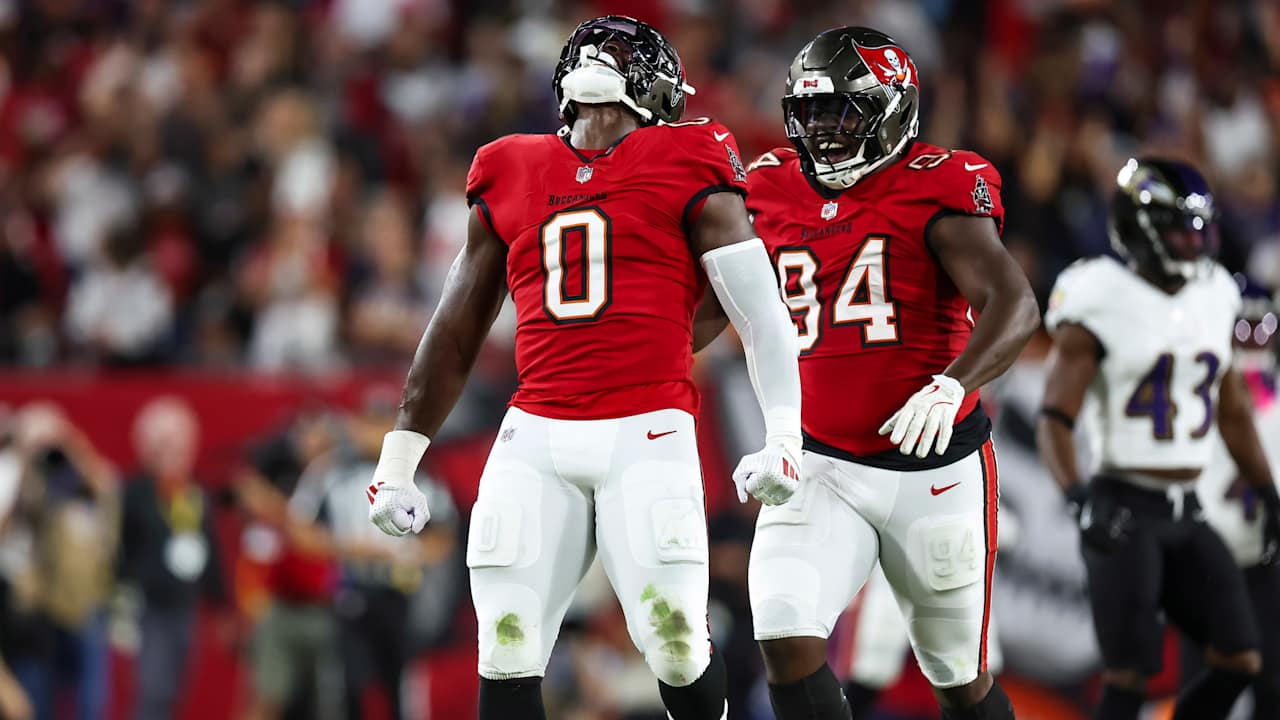 NFL Week 7: Baltimore Ravens vs. Tampa Bay Buccaneers | Team Score ...