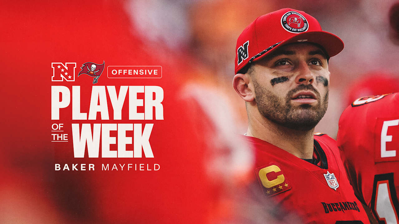 Tampa Bay Buccaneers QB Baker Mayfield Earns Week 17's NFC Player of the Week Award