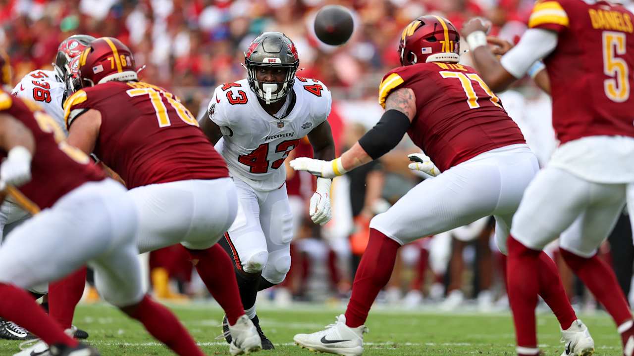 NFL Week 1: Washington Commanders vs. Tampa Bay Buccaneers Team Score ...