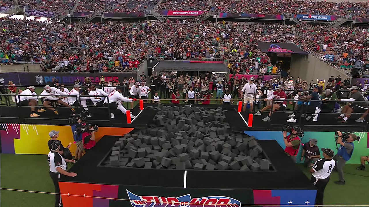 Vita Vea & The NFC Dominate Tug of War | 2025 Pro Bowl Highlight