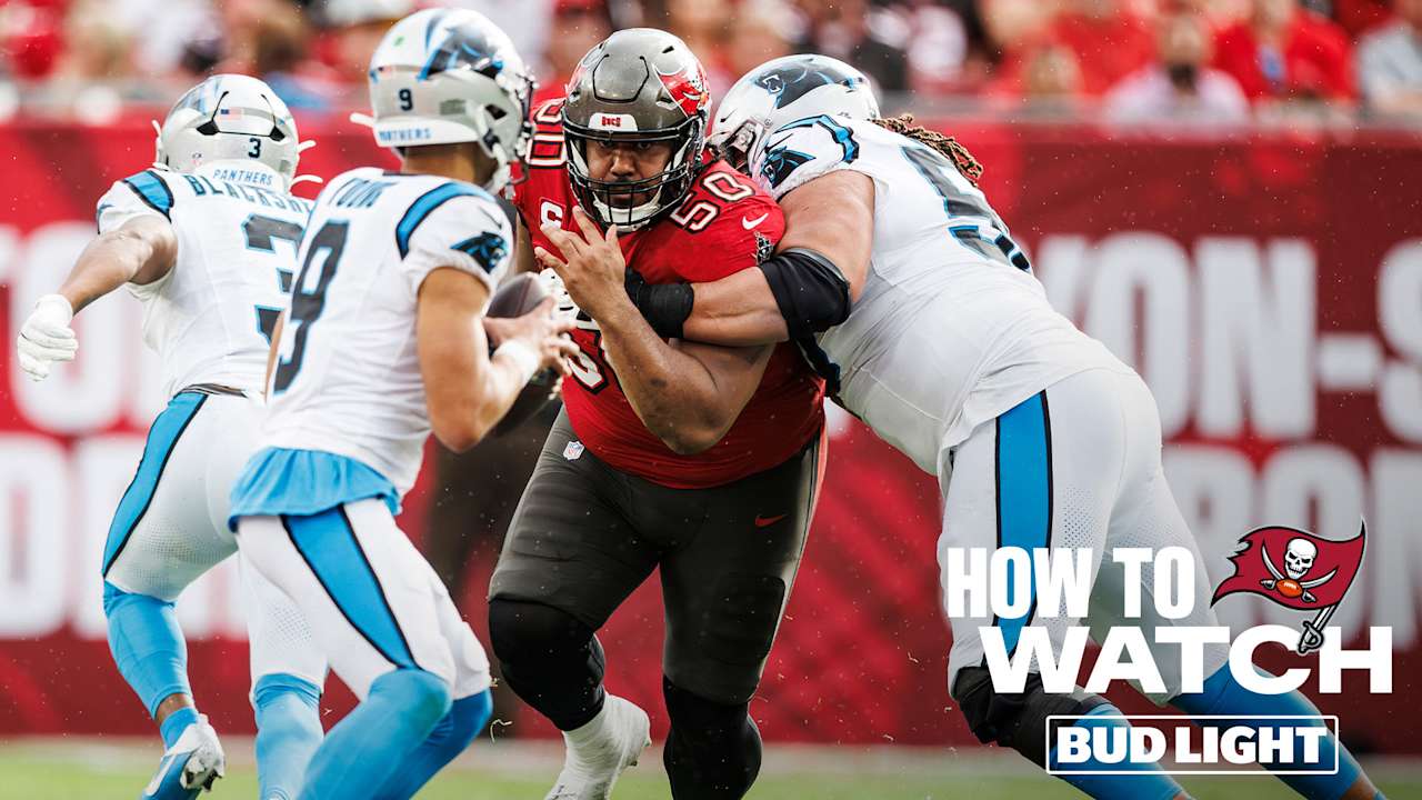 How to Watch, Listen, Stream Panthers at Buccaneers - Week 18 NFL Game