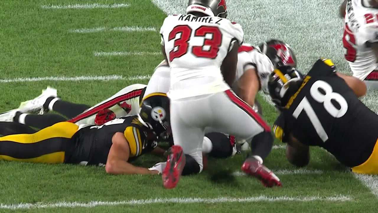 HIGHLIGHT: Antonio Grier Jr. INT vs. Steelers