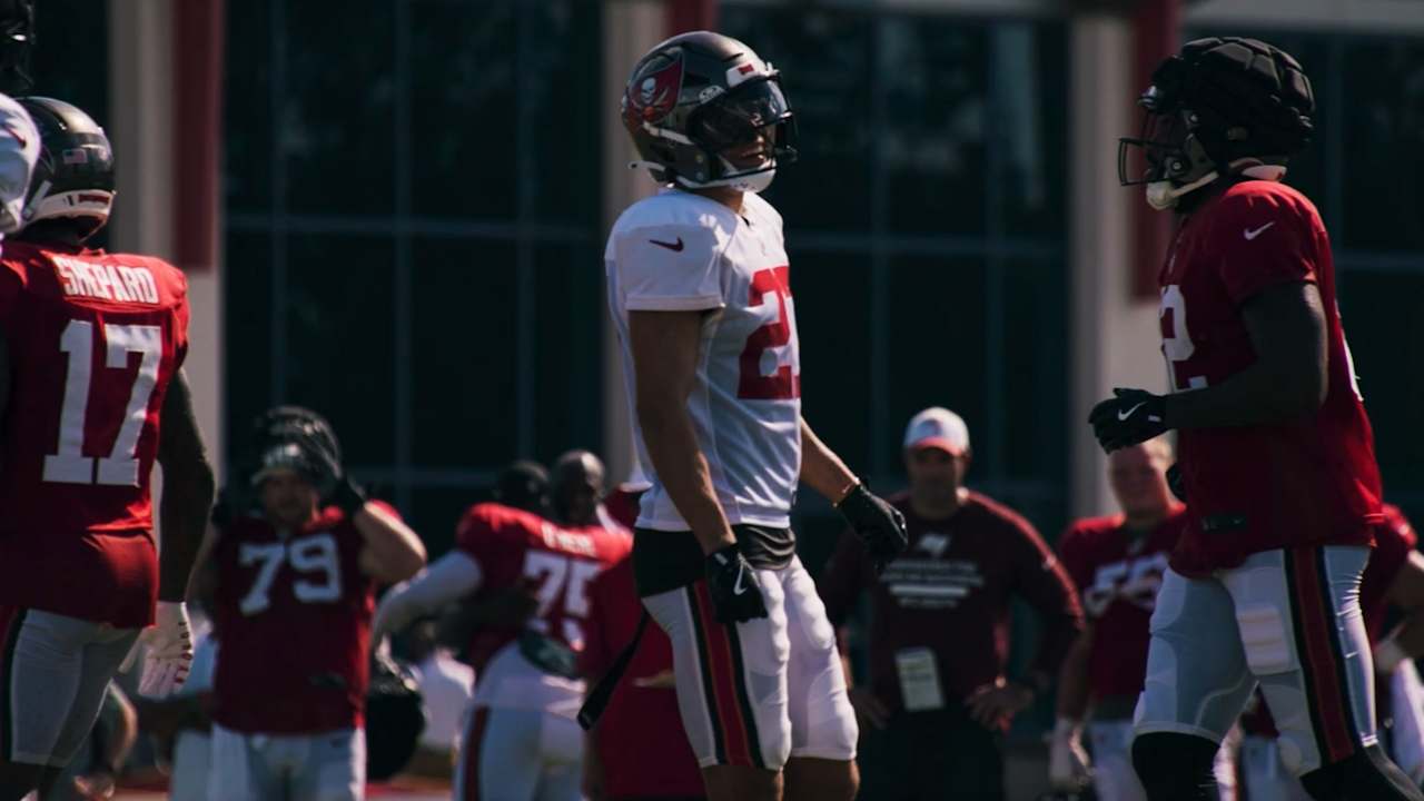 Zyon McCollum Breaks Up Pass | 2025 Training Camp Highlight | Tampa Bay ...