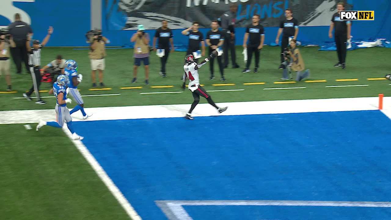 HIGHLIGHT: Godwin Breaks Out for 41-Yard Touchdown from Baker vs. Lions